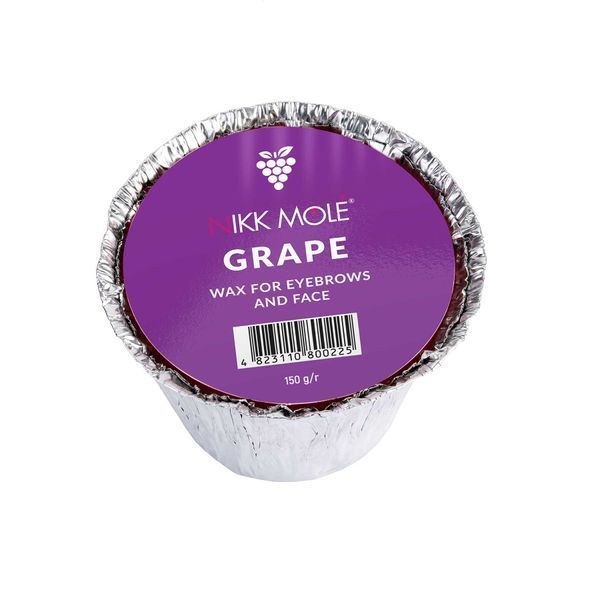 Wax Nikk Mole for eyebrows and face (Grape) 150 g wax13 | Meeteora Beauty